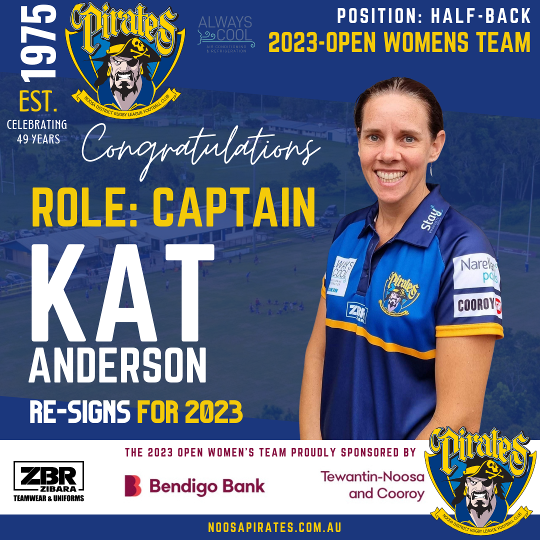 Announcement: Open Women’s team Captain
